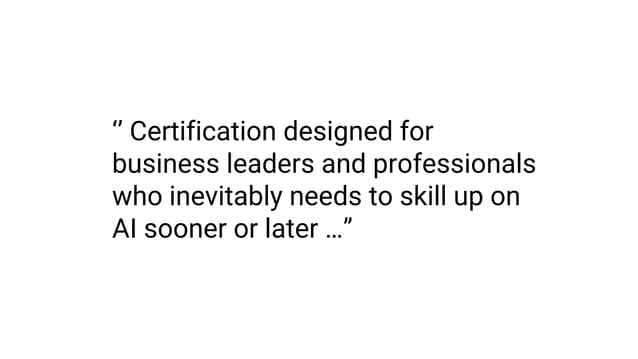 Salesforce AI Associate Certification.pptx | Technology & Computing