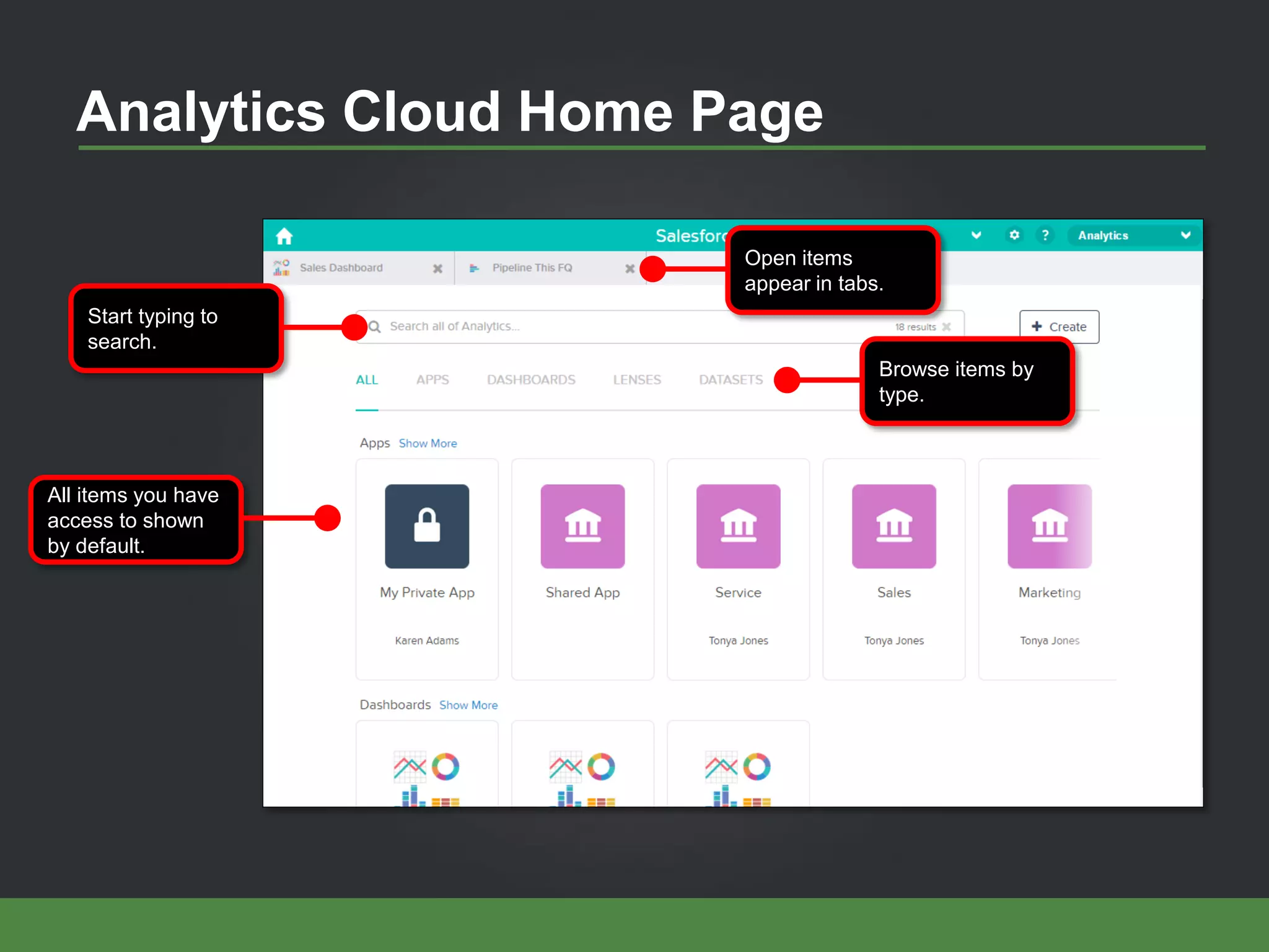 Salesforce Analytics Cloud - Explained | PDF
