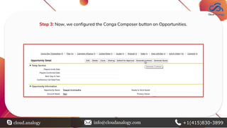 Salesforce and conga sign integration | PPTX