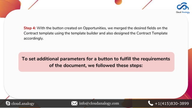 Salesforce and conga sign integration | PPTX