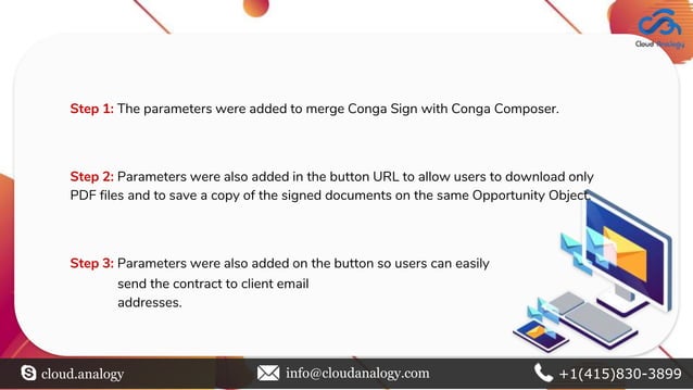 Salesforce and conga sign integration | PPT