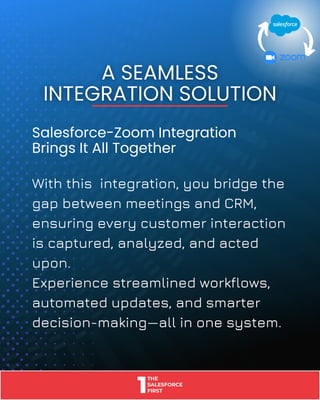 Salesforce and Zoom Integration: Streamline Communication | PDF