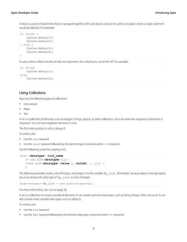 Salesforce Apex Developer Guide Pdf