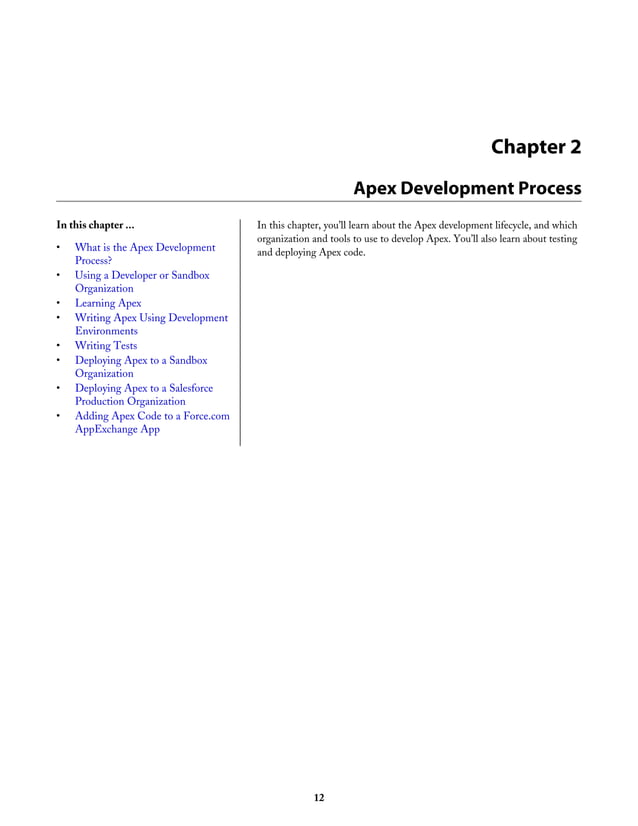 Salesforce Apex Language Reference Pdf