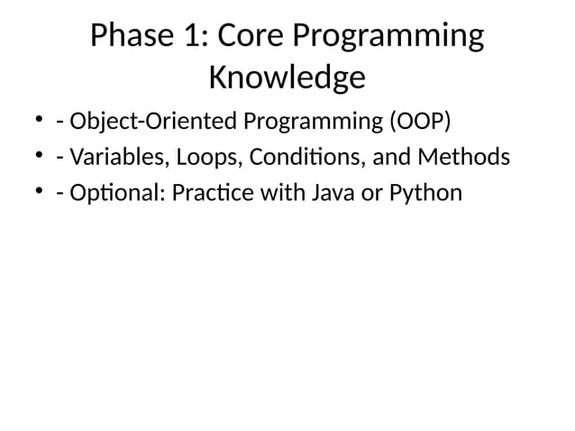 Salesforce Apex Training Roadmap Basic to Advance | PPTX