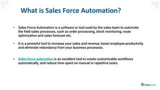 Sales Tracker | FieldAssist | PPTX