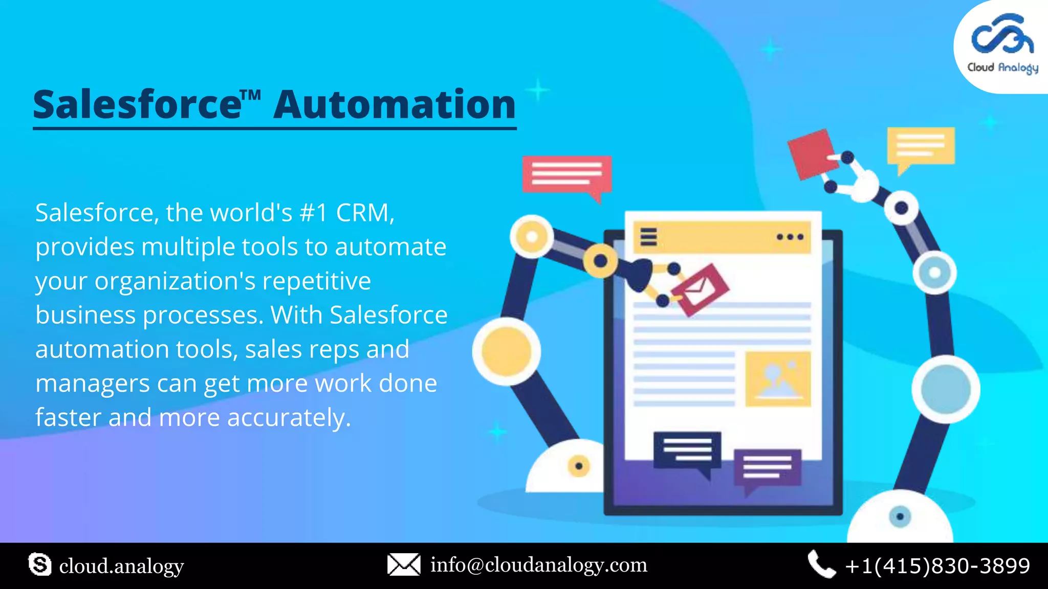 Salesforce automation tools at a glance | PPTX | Computer Software and Applications | Computing