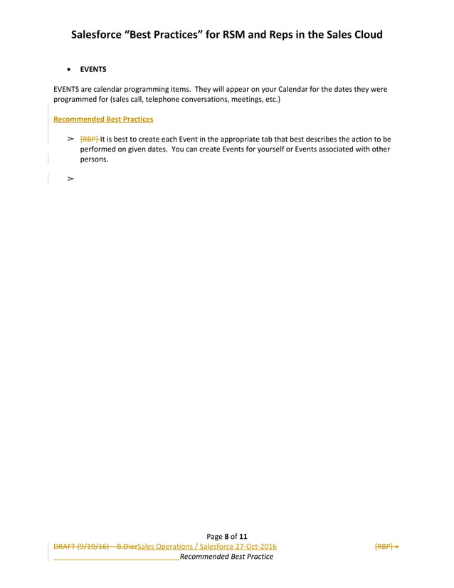 Salesforce Best Practices Guidelinespdf Computing Technology And Computing