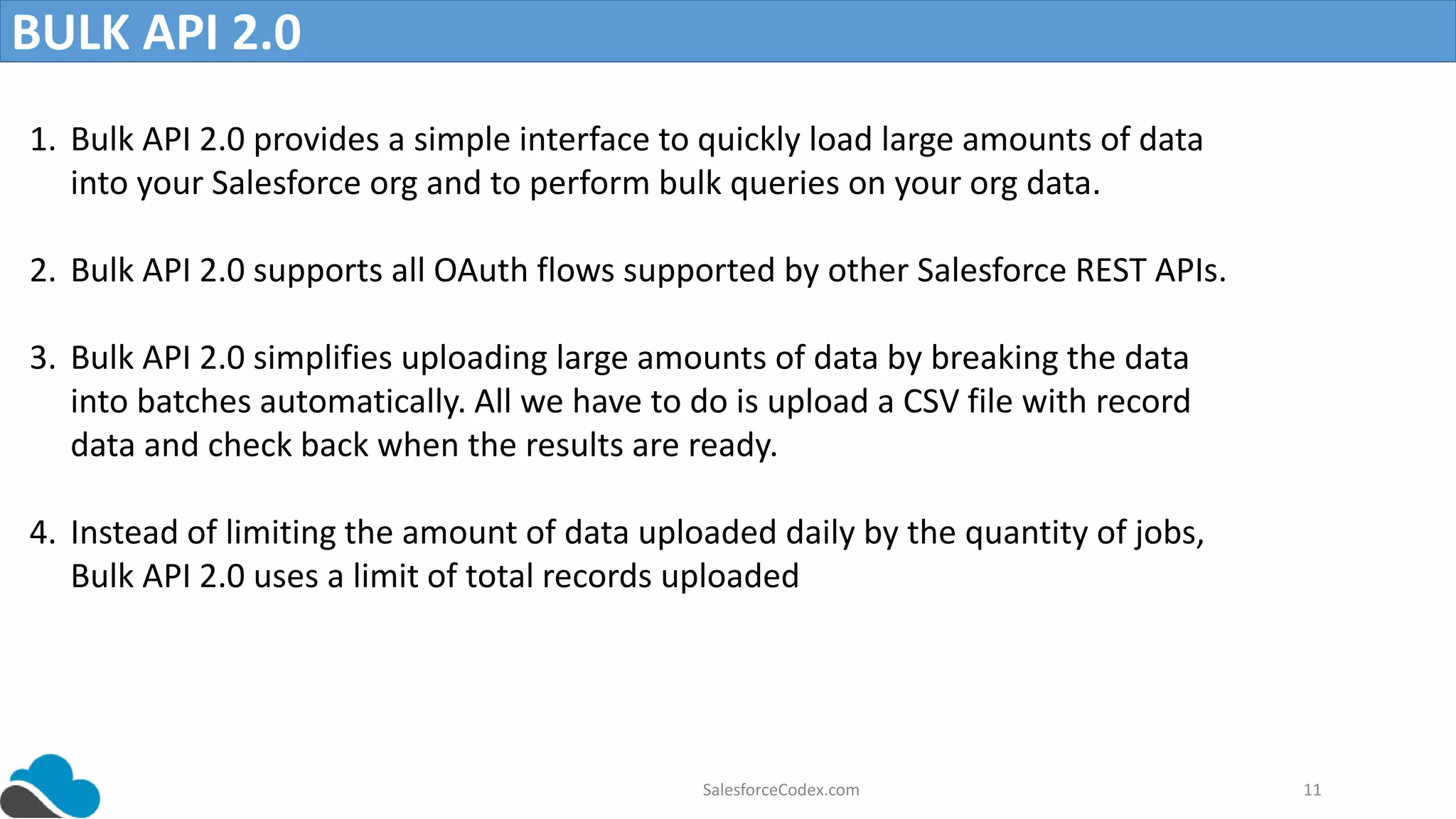 Demystify Salesforce Bulk API | PPTX