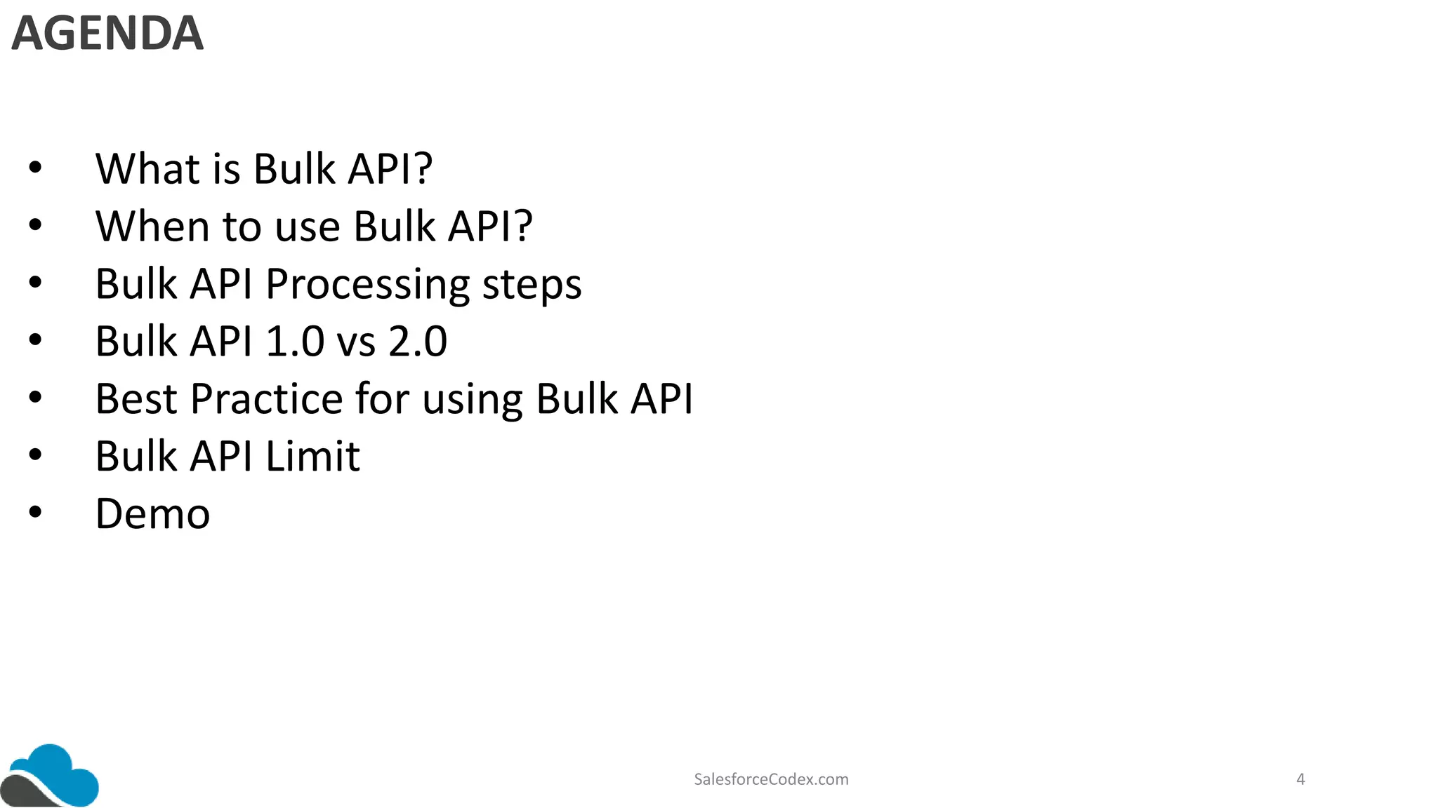 Demystify Salesforce Bulk API | PPTX