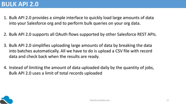 Demystify Salesforce Bulk API | PPT