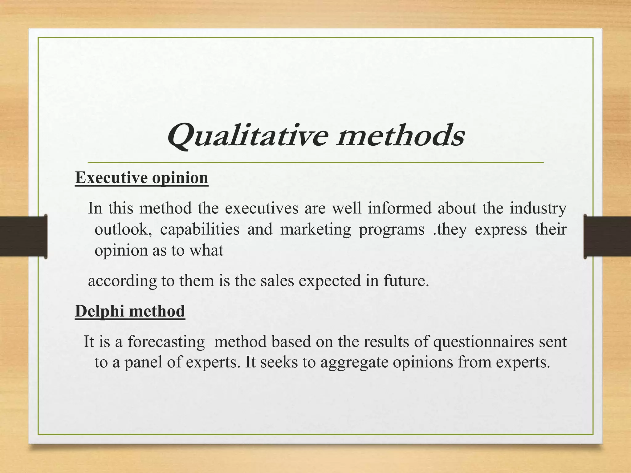 Sales forcecasting ppt | PPTX