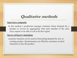 Sales forcecasting ppt | PPTX