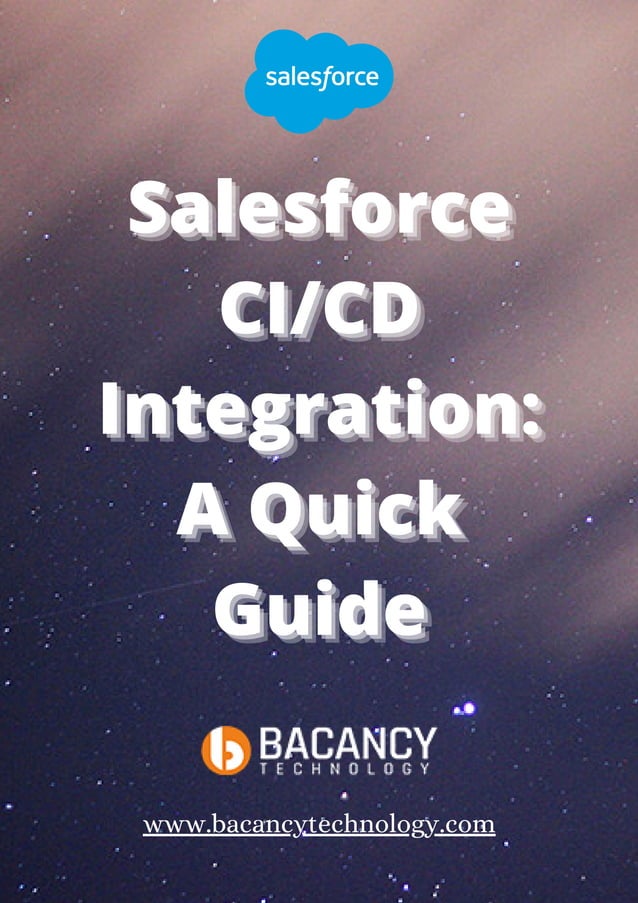 Salesforce cicd integration a quick guide | PDF