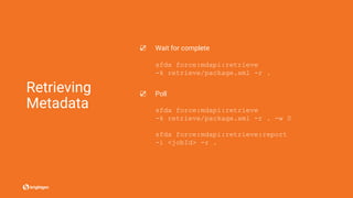 Salesforce CLI | PDF