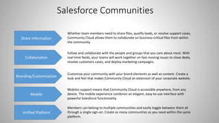 Salesforce Communities | PDF