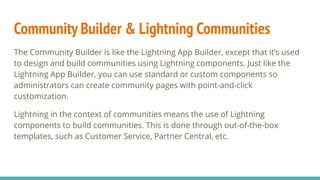 Salesforce communities | PPT