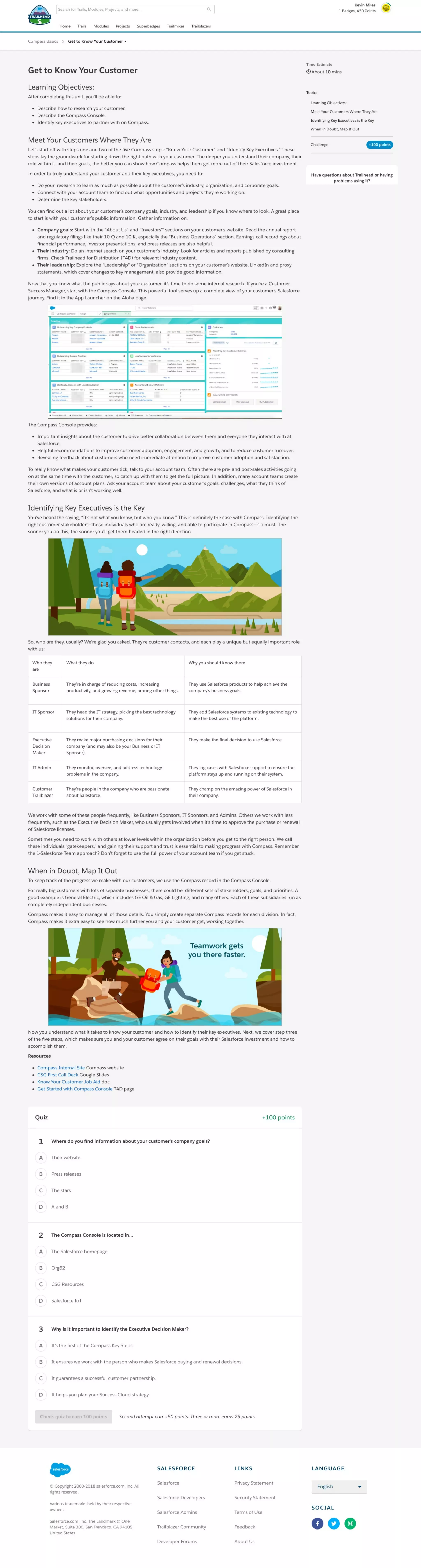 Salesforce Compass Basics Trailhead Pdf