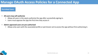Deep dive into Salesforce Connected App | PPT