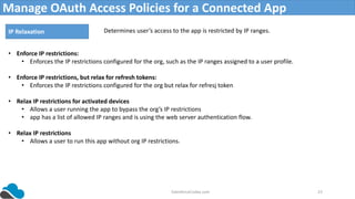 Deep dive into Salesforce Connected App | PPT