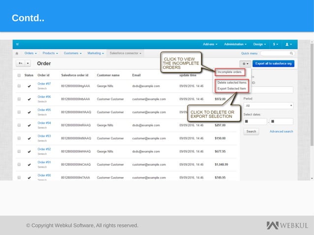 CS-Cart Salesforce connector | ODP