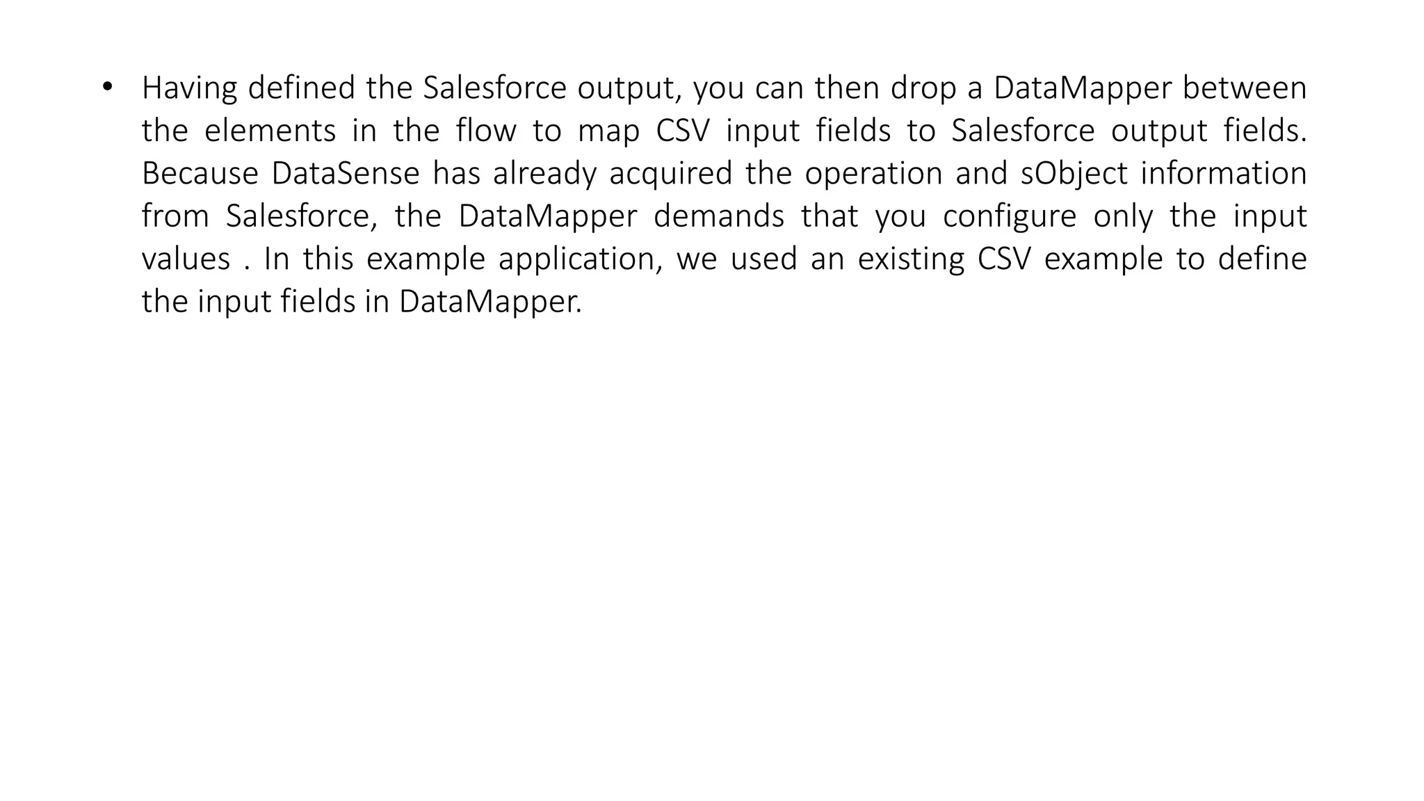 Salesforce connector Example | PPTX
