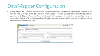 Salesforce connector Example | PPTX | Programming Languages | Computing