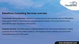 Salesforce Consulting Services | Cloudaction | PPTX