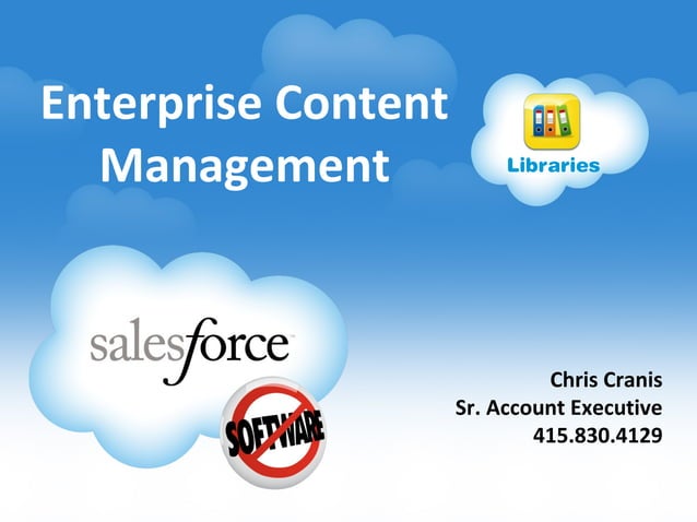 Salesforce Libraries Overview (May 2012) | PPT