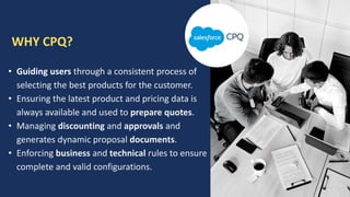 Salesforce CPQ(Configure Price Quote).pptx | Technology & Computing