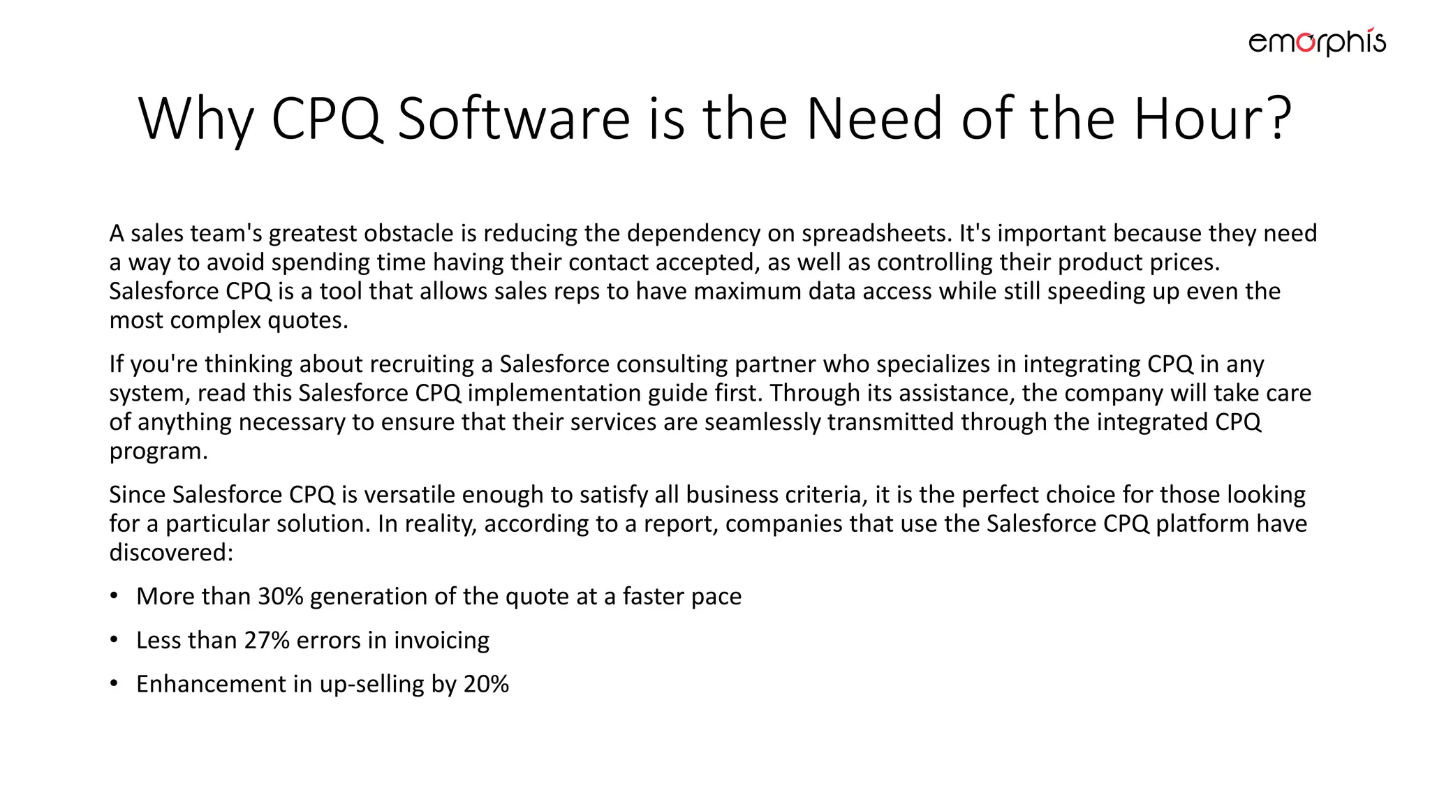 Salesforce CPQ Implementation Guide: Tips and Tricks | PPT