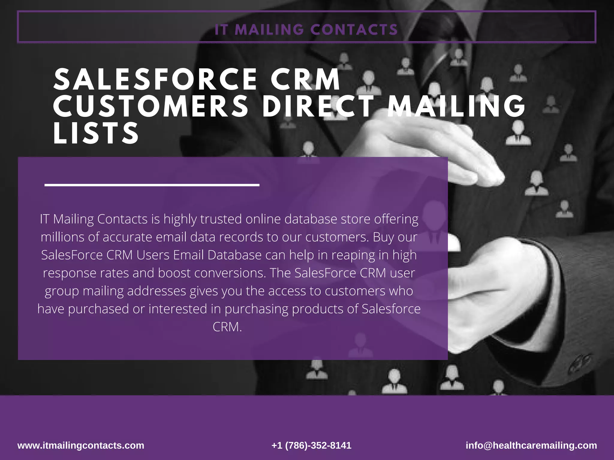 Salesforce crm email list | PPT