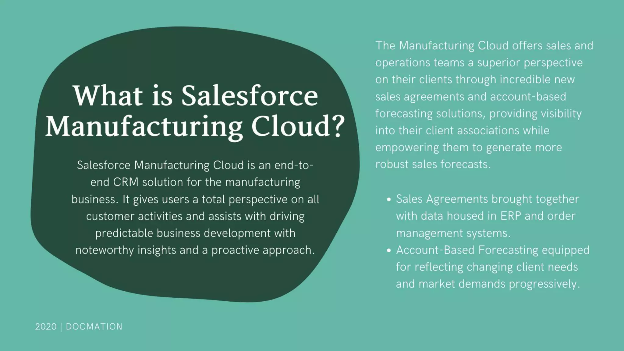 Salesforce CRM for Smart Manufacturing | PPT