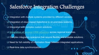 Salesforce CRM Integration Solutions | PPTX | Computer Software and Applications | Computing