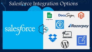 Salesforce CRM Integration Solutions | PPTX | Computer Software and Applications | Computing