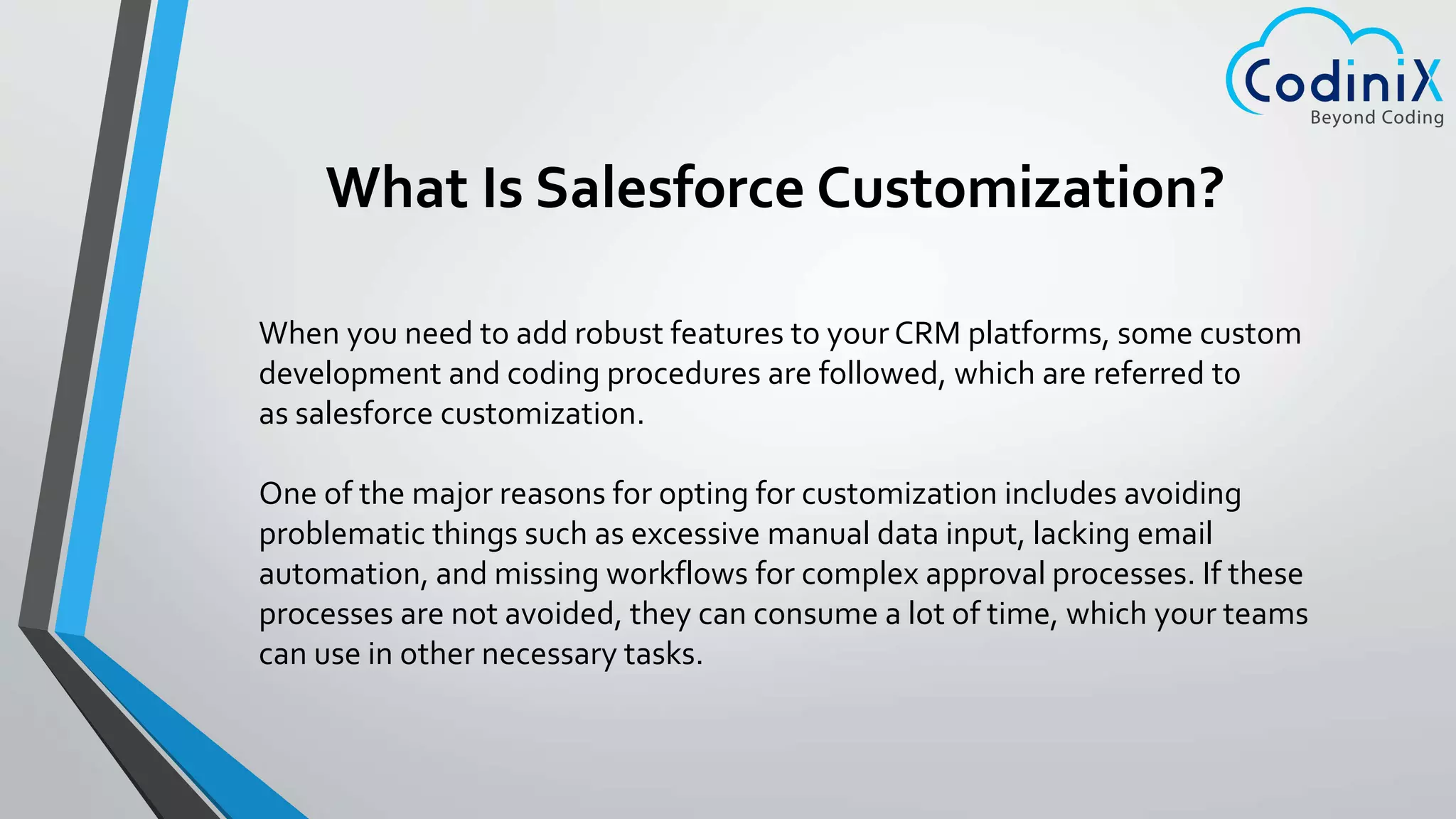 Salesforce customization | PPTX