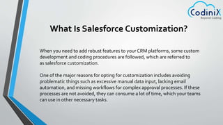 Salesforce customization | PPT