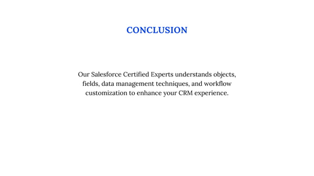Salesforce Customization And Configuration Qr Solutions Ppt
