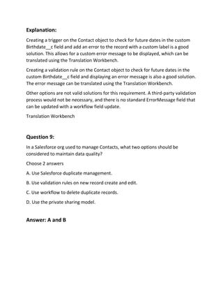 Salesforce Data Architect Practice Exam Dumps 2024 (PDF) | PDF