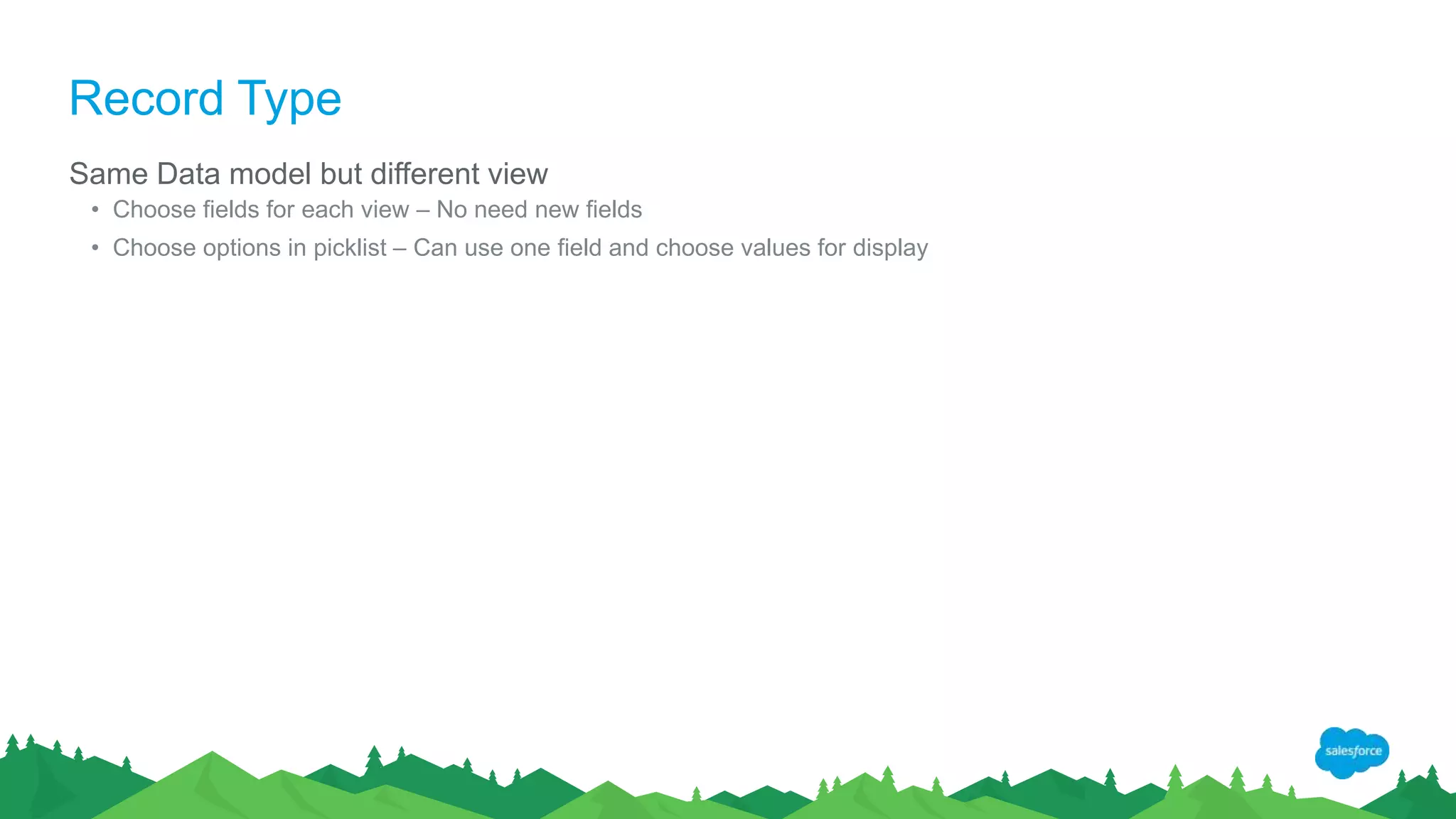 Salesforce Data Model Pptx Databases Computer Software And Applications