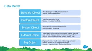 Salesforce data model | PPTX