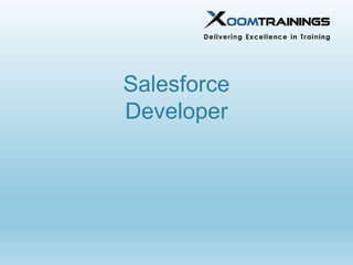 Salesforce developer | PPT