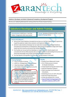 Salesforce | PDF | Computer Software and Applications | Computing