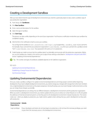 Salesforce development lifecycle | PDF