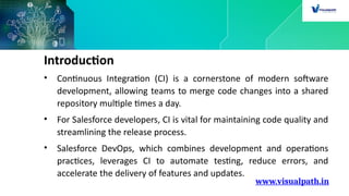 Salesforce DevOps Online Training | Salesforce DevOps Online Courses | PPT