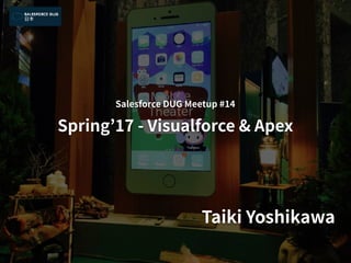 Spring'17 - Visualforce & Apex | PDF