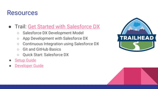 Get started with Salesforce DX | PPTX
