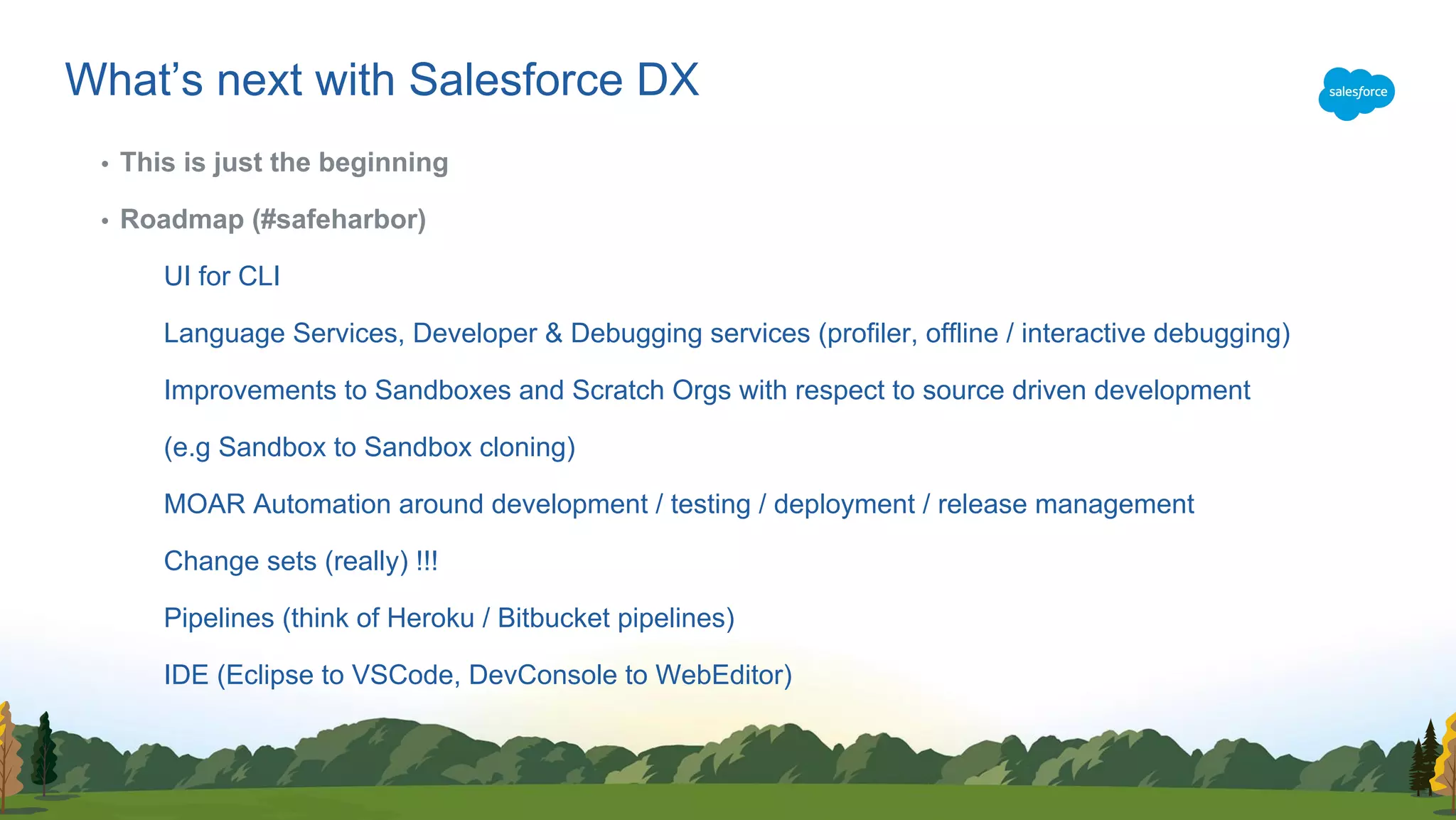 Salesforce DX for admins - Sydney world tour | PPT