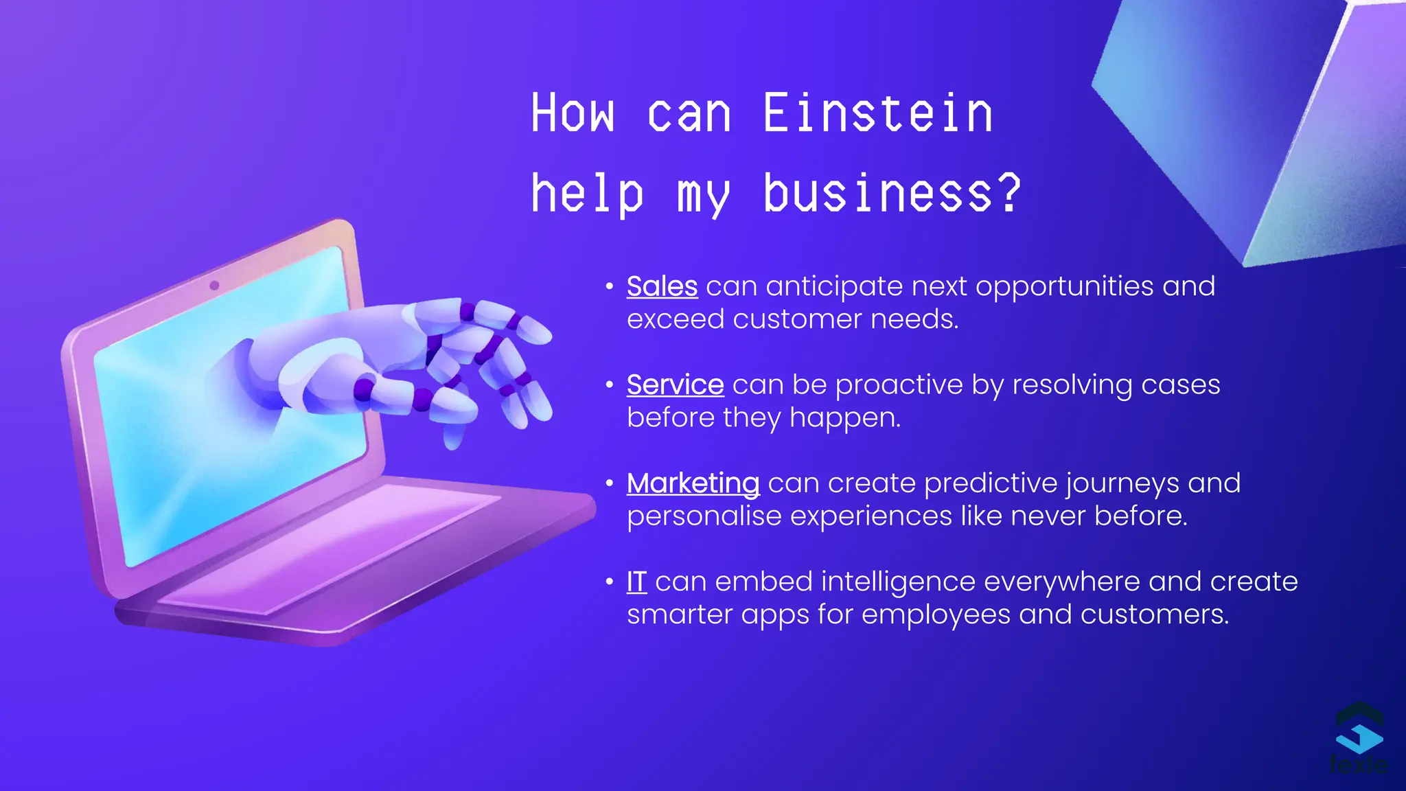 Salesforce Einstein Ai At Fexle Services Pptx