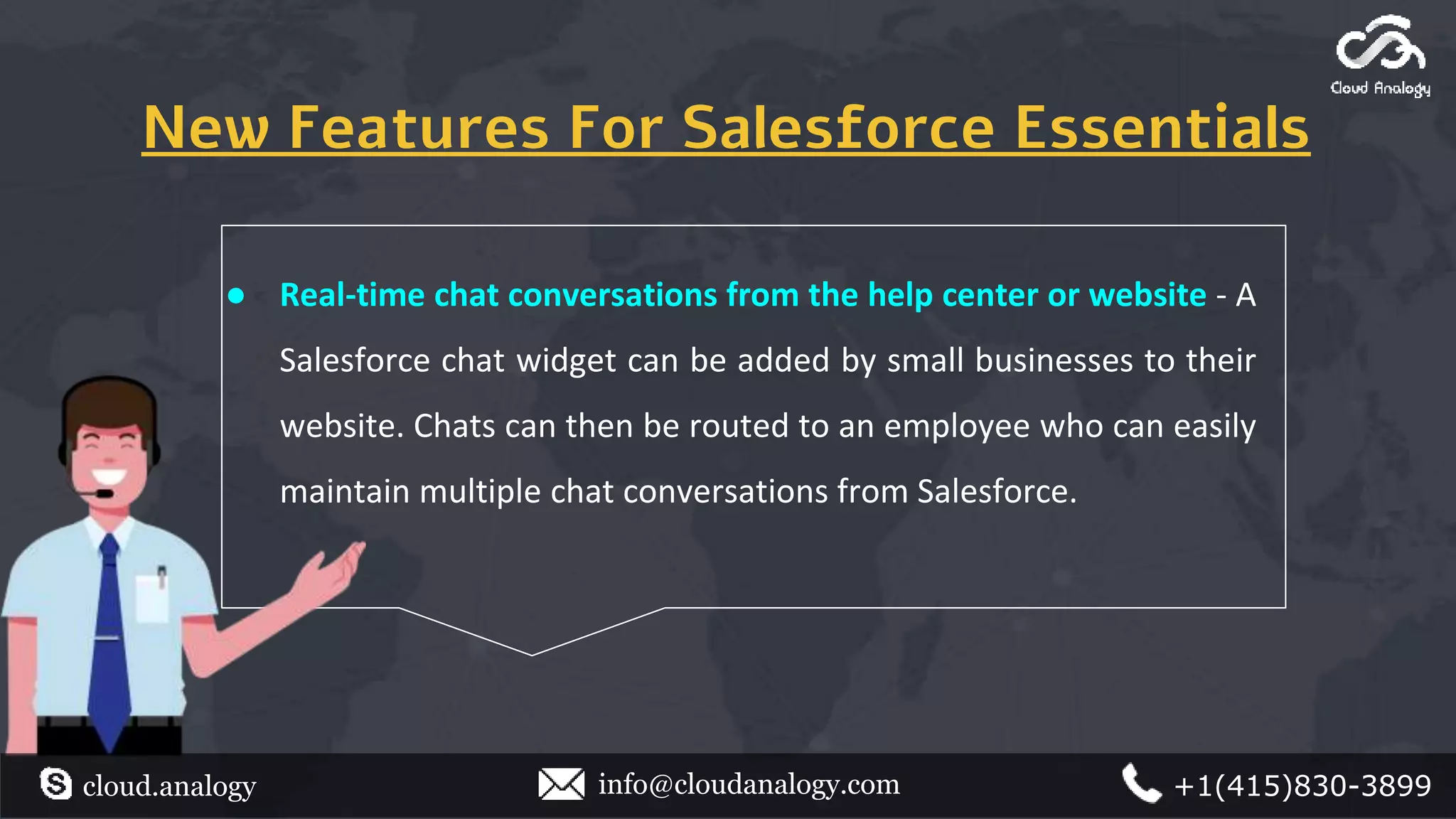 Salesforce Essentials Adds Direct Telephony And Messaging Channels | PPT